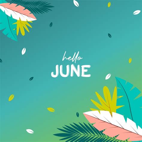 June Vectors And Illustrations For Free Download