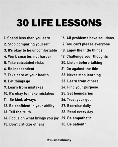 Business Investing Motivation On Instagram 30 Life Lessons