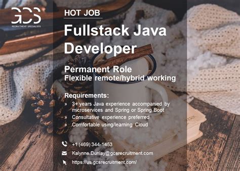 Gcs On Linkedin Fullstack Java Springboot Cloud 12daysofchristmasjobs