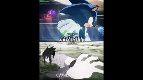 Sonic Vs Sasuke Youtube