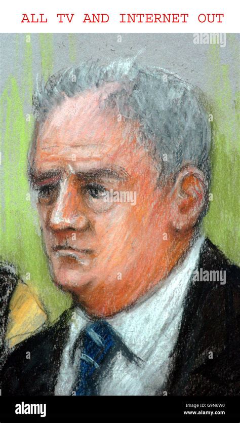 A Court Artists Impression Of 48 Year Old Steve Wright Appearing At Ipswich Magistrates Court