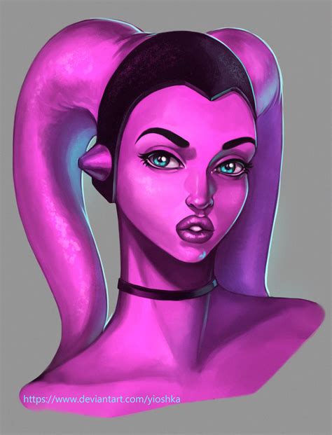 Twilek Commission By Yioshka On Deviantart
