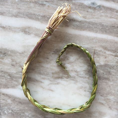 Sage Spirit Sweetgrass Braid — Wildflower Centre For Natural Healing