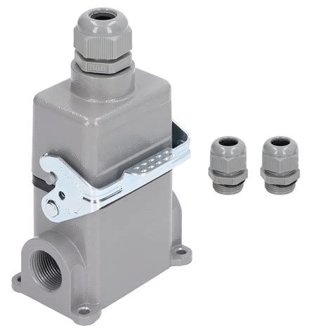 Conector Resistente Rectangular Ip65 Conector Eléctrico Impermeable