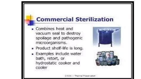 Preservation By Heat Treatment Canningpasteurization Pptx