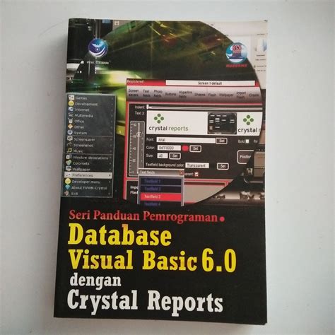 Jual Buku Pemograman Database Visual Basic 60 Dengan Crystal Reports