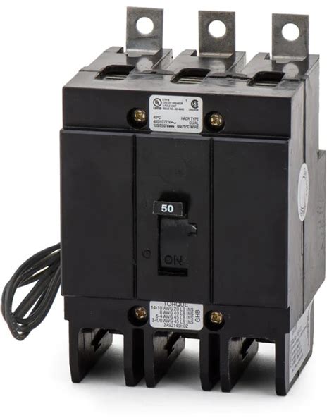 Ghb3050s1 Cutler Hammer Bolt On 480v 50a 3 Pole Circuit Breaker 120v