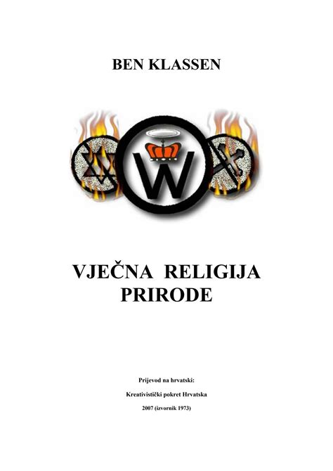 Solution Ben Klassen Vjecna Religija Prirode Studypool