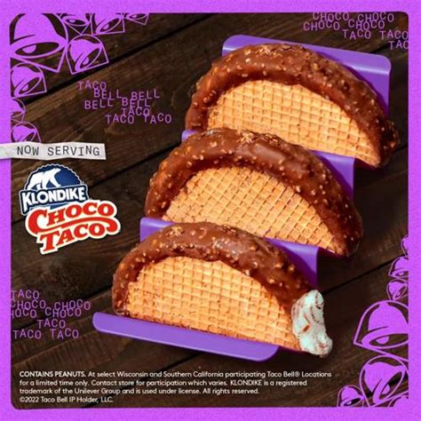Taco Bell® And Klondike Reunite To Bring Back The Choco Taco With A