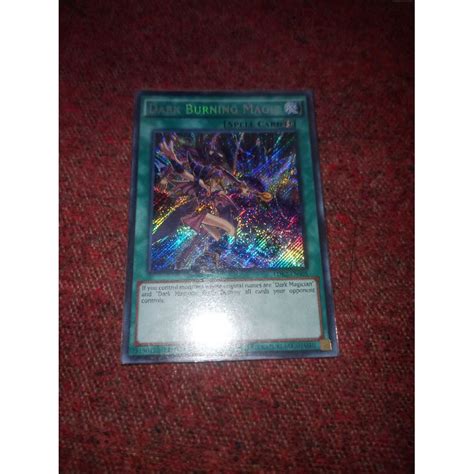 Yugioh Card Dark Burning Magic En Shopee Philippines