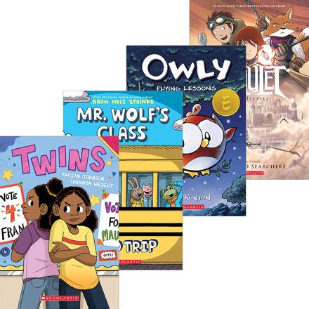 Graphic Novels 10 Pack Scholastic Canada Book Clubs