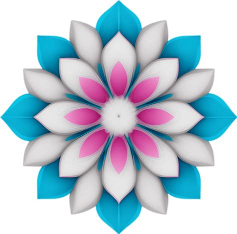Geometric Flower Pngs For Free Download