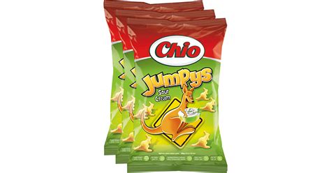Chio Chips Jumpys Sour Cream 33 Rabatt Denner Ab 21082018