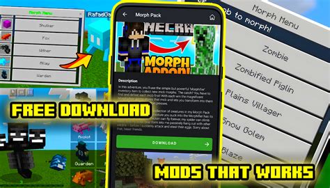 Tải Morph Mods For Minecraft Pe App Trên Pc
