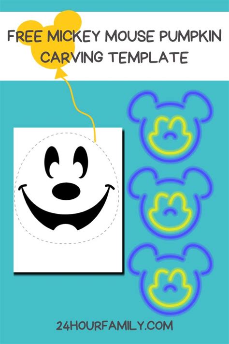 Printable Mickey Mouse Pumpkin Plan Your Year Easily