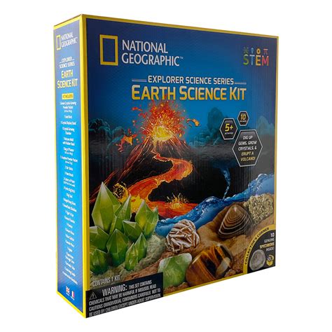 National Geographic Earth Science Kit Science World Science Store
