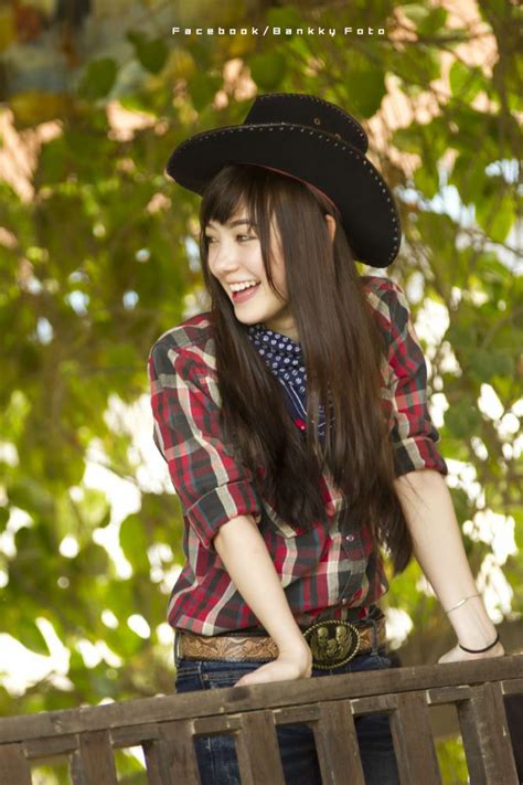 Ploy Chompuu Thai Girl So Cute With Cowgirl Style