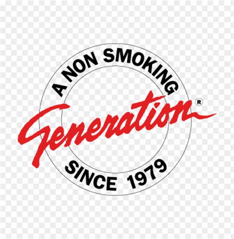 Free Download Hd Png A Non Smoking Generation Vector Logo Free