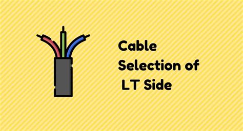 Cable Selection App At John Keys Blog