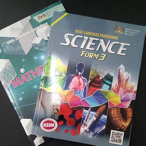 Textbook Form 3 Dual Language Programme Science And Mathematics