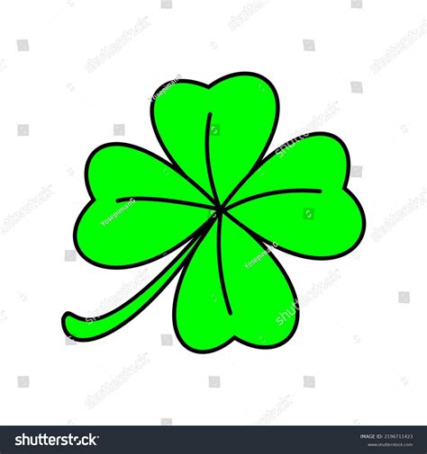 Cloverleaf Vector Design Template Illustration Editable Stock Vector