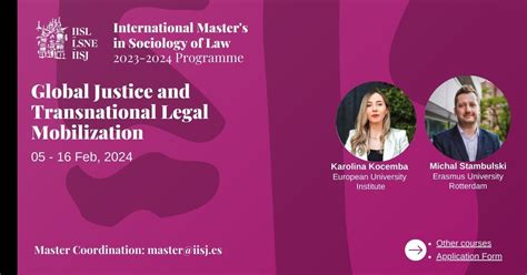 International Institute For The Sociology Of Law Iisl Iisj On