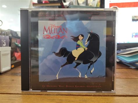 Cd Disneys Mulan 1998 Ost Soundtrack Hobbies And Toys Music