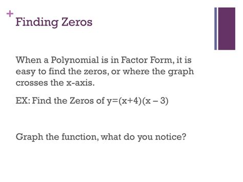 PPT 6 2B Factors And Zeros Of A Polynomial Function PowerPoint Presentation ID 2666572