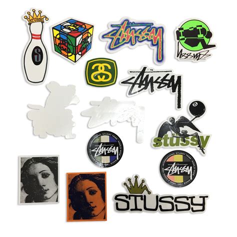 Stussy Stussy Sticker Bundle 14 Piece Grailed