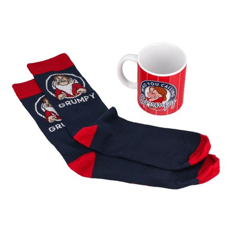 Disney Grumpy Mug And Socks Christmas T Set Tesco Groceries