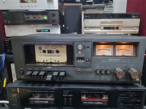 Sharp Stereo Cassette Deck Model Rt 1122 Audio Other Audio Equipment