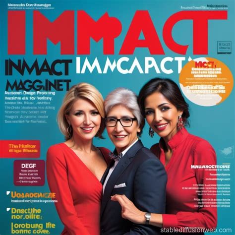 Impact Magazine Style And Design Cover Stable Diffusion Online
