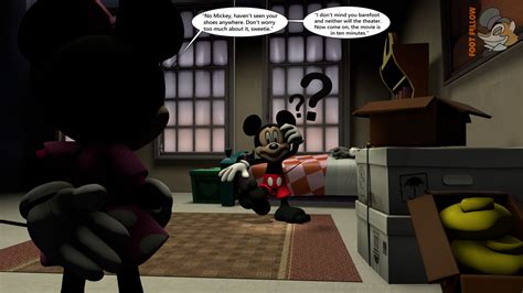 Mischievious Minnie Mouse By Footfellow On Deviantart