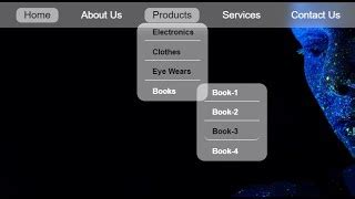 Drop Down Menu Using Html U Css Doovi
