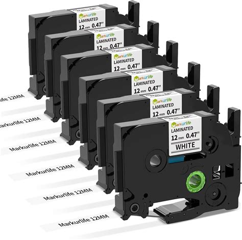 Tze231 Replace For Brother Label Printer Tape Brother Tze 231 12mm 047