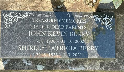 John Kevin Berry 1930 2002 Find A Grave Memorial