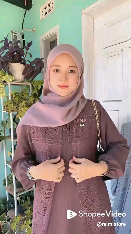 Ymf Gamis Abaya Inara Free Brossbaju17agustus Bajuwanitatermurah