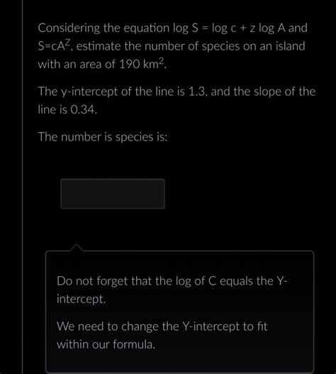 Solved Considering The Equation Logs Logc Zloga ﻿and S Caz