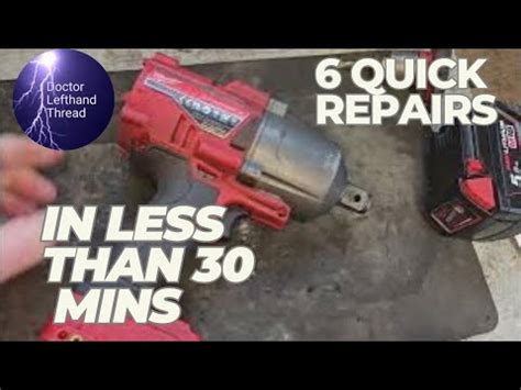 Power Tool Repairs The Easiest Fixes To The Most Common Problems Youtube