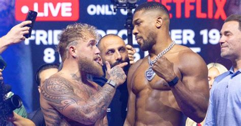 Jake Paul Vs Anthony Joshua Live Scorecard Seconds Out