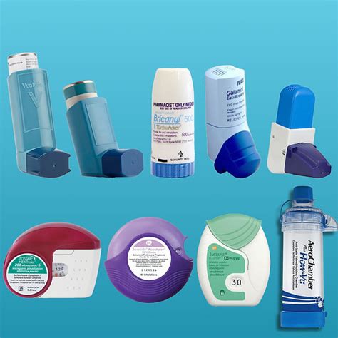 Inhaler Brands Respiratory Inhalers At A Glance And Other Posters In