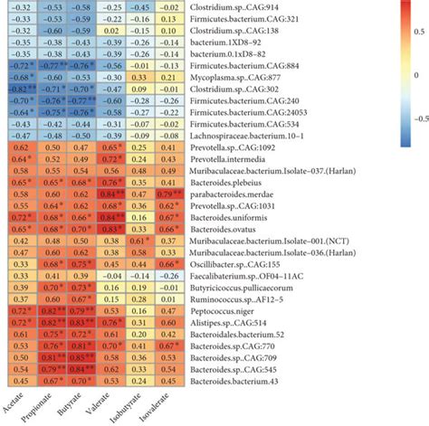 The Association Between Colonic Scfa Levels And Colonic Microbiome In