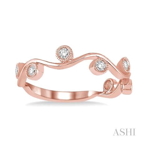 Ashi Stackable Diamond Wedding Band 34918nsfgpg Nacols Jewelry
