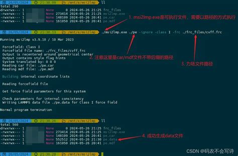 11 利用ms为lammps Reaxff建模pe聚乙烯基础 2msi2lmp Csdn博客 11 利用ms为lammps Reaxff建模pe聚乙烯基础 2msi2lmp Csdn博客
