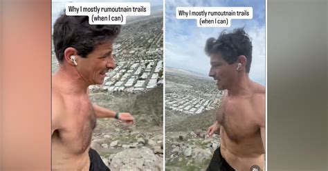 New Cbs Journalist Matt Gutman Shows Off Ripped Body On Run Watch