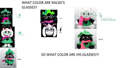 What Color Are Ralseis Glasses Rralsei