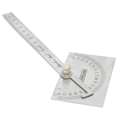 Planet 6150mm Protractor Stainless Steel Planet Plus Ltd