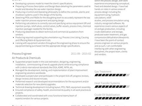 Process Engineer Resume Process Engineer Resume Samples 1 Resource For Templates Williamson