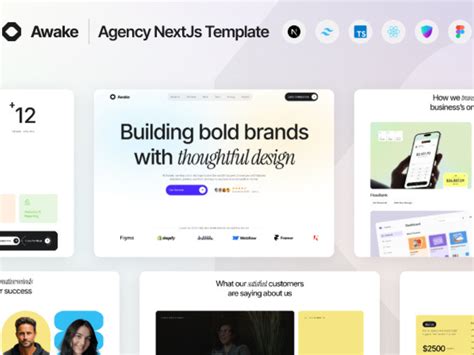 Awake Agency Nextjs Template Uibundle