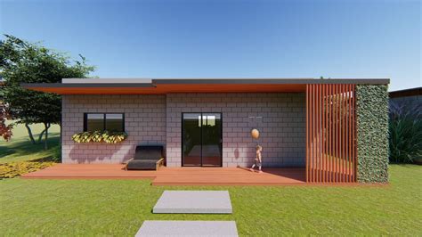 Casa Bloco Concreto Homify